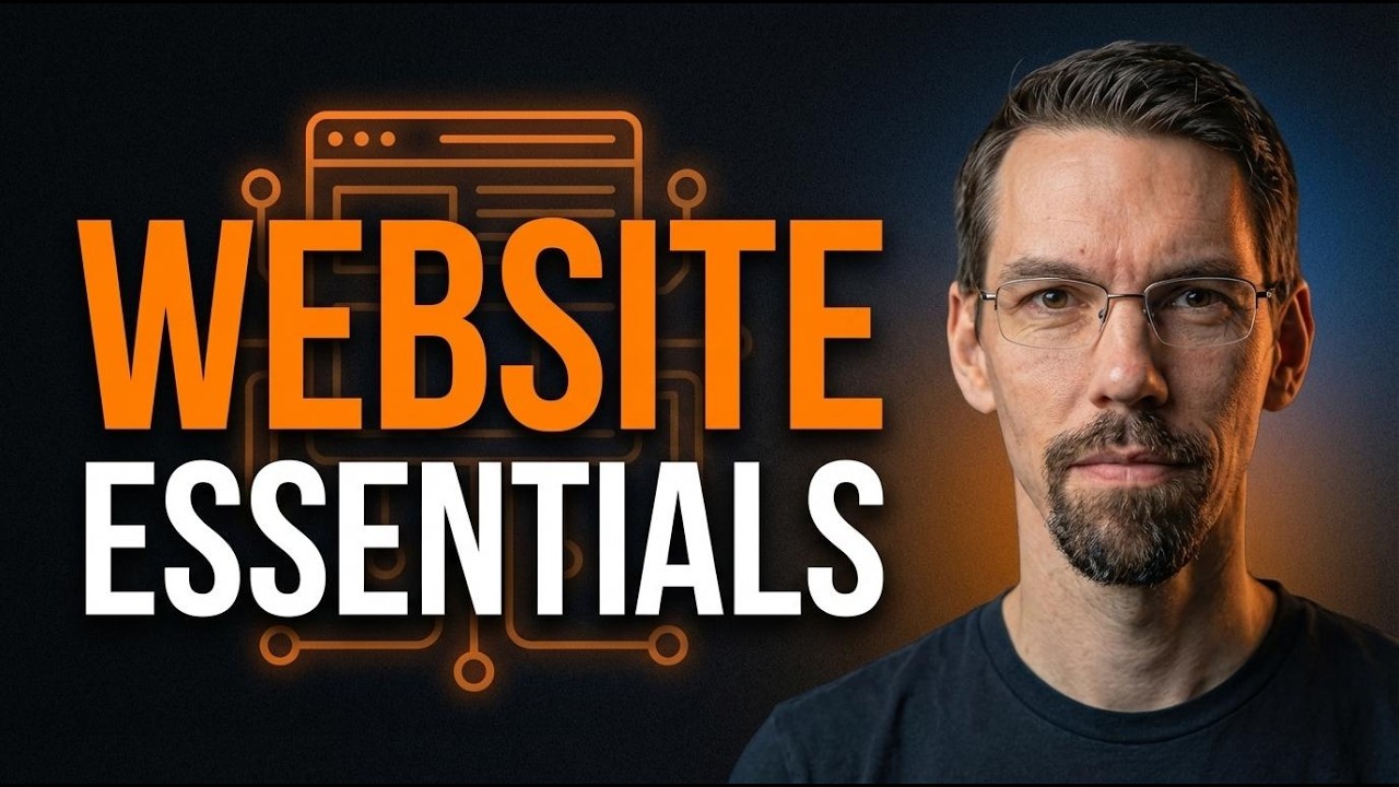 5 Website Essentials For Beginners (Complete Business Website Setup)