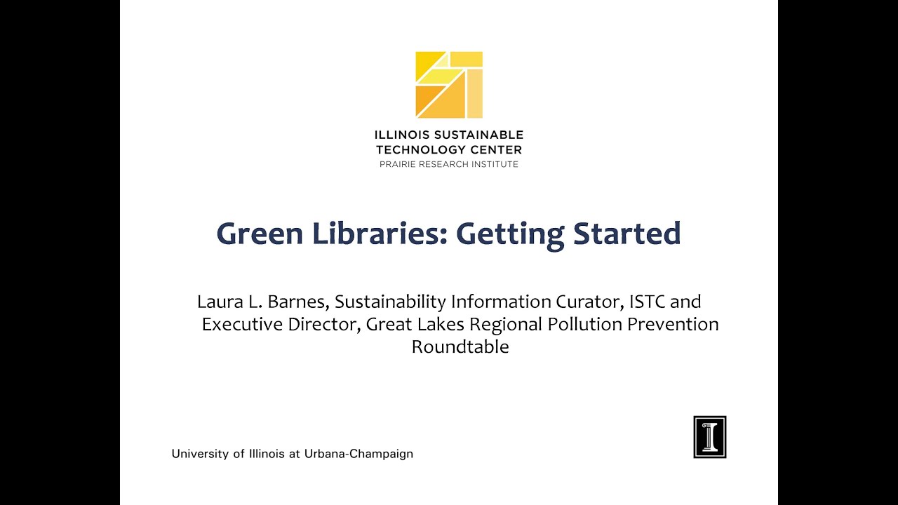 Green Libraries: Getting Started
