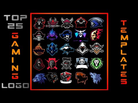 Top 25 Gaming logo Without text | Top Mascot Gaming logo | Top gaming logo in 2020