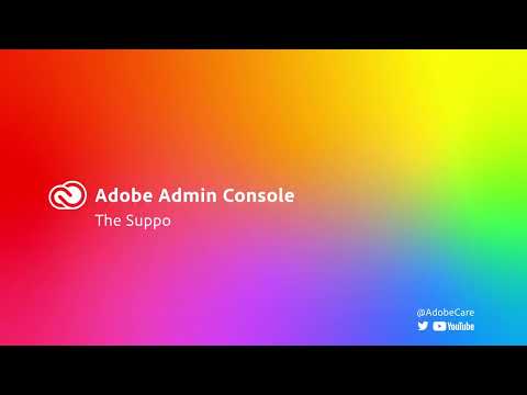 Adobe Admin Console – Support Tab – Help for Creative Cloud Team Subscriptions