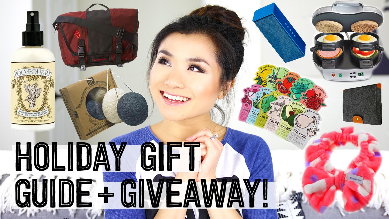 Holiday Gift Guide Pt. 2 + GIVEAWAY! | Stocking Stuffers & Gifts for Him | Miss Louie
