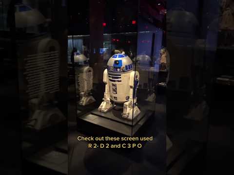 ORIGINAL Star Wars Props R2-D2 and C-3PO