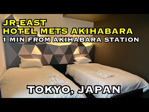 JR-East Hotel Mets Akihabara | 1 Min from Akihabara Station | Superior Twin Room | Tokyo, Japan