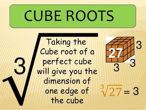 Cube Roots of Perfect Cubes
