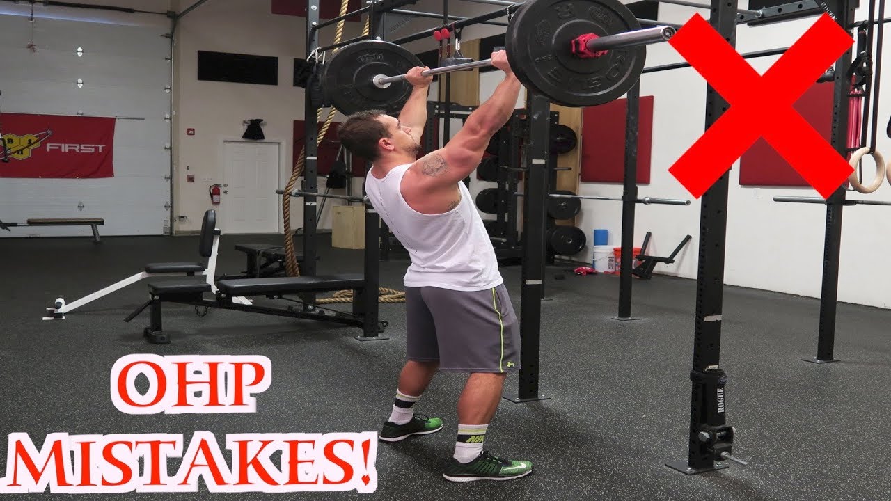 Top 5 Overhead Press MISTAKES!