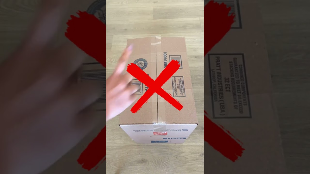 📦 How to Tape a Box the Right Way! ✅ #shorts #MovingTips #TopHelpers