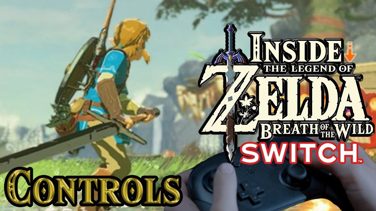 Inside Zelda Breath of the Wild - Nintendo Switch Controls
