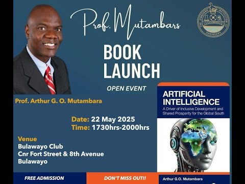 Prof Arthur O. Mutambara on How AI Can Transform Africa | Book Launch: AI for Inclusive Development
