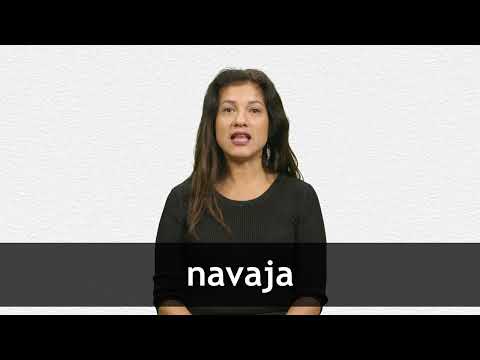 English Translation of “NAVAJA” | Collins Spanish-English Dictionary