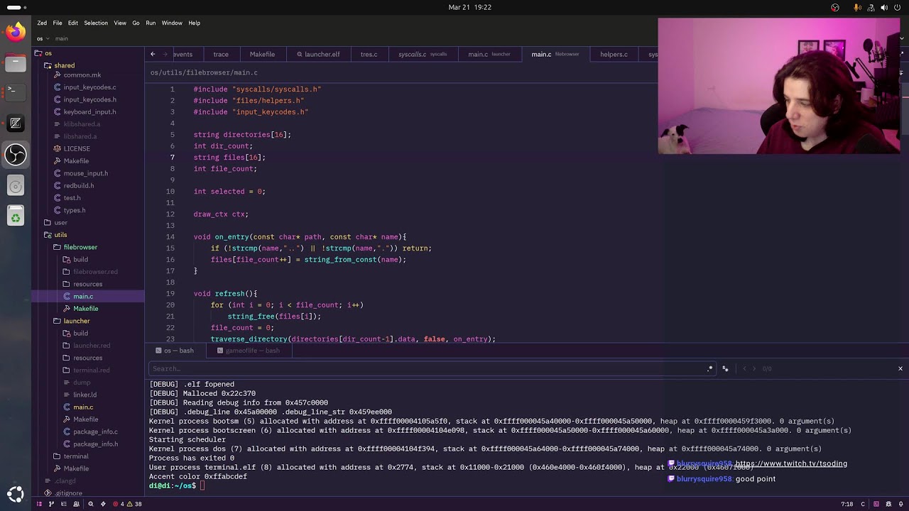 operating system development