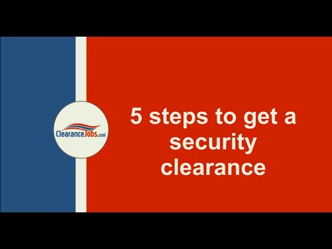 How to Get a Security Clearance