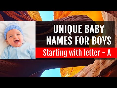 20 Unique Baby Boy Names Starting with A | With Meanings and Origin