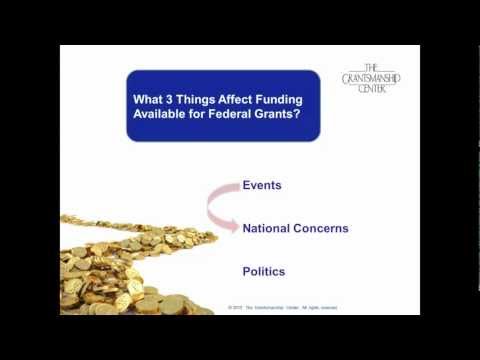 How To Win Grants Series: Competing for Federal Grants Training: Los Angeles, October 1-5