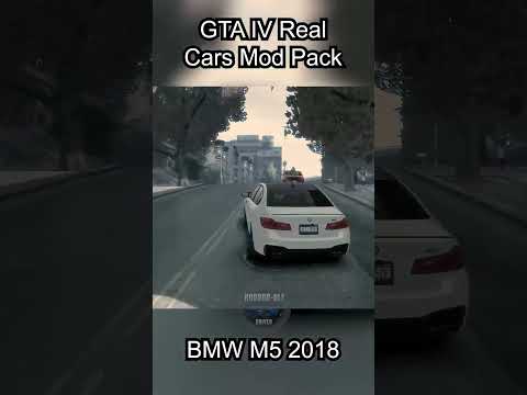 BMW M5 - GTA IV Real Car Mods #shorts