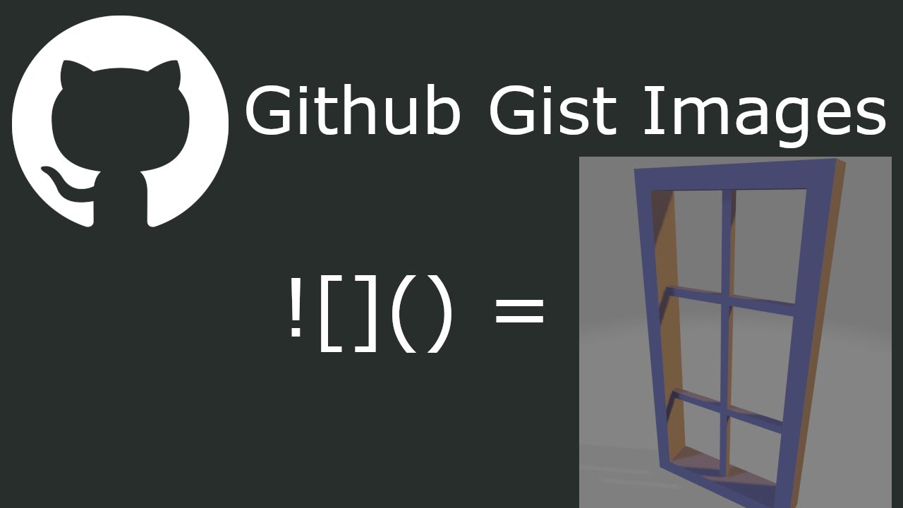 Adding Images to Github Gist