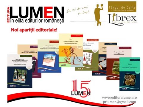 Carti stiintifice | Editura LUMEN | LIBREX2016 | Iasi, Romania