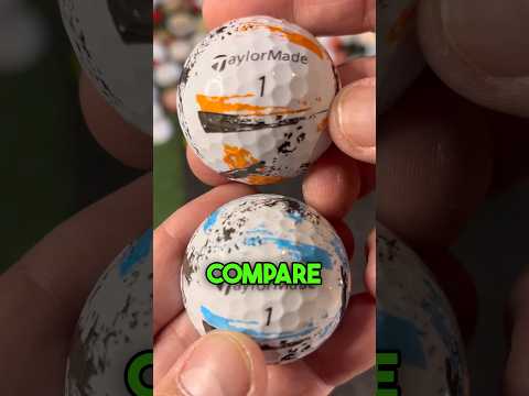What’s inside TaylorMade SpeedSoft Golf Balls? (Cutting Open) #golfballs