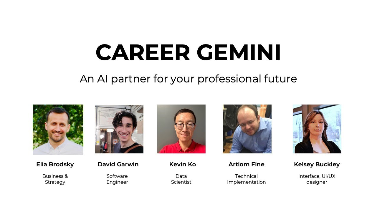 Career Gemini: AI-Powered Career Navigator | DevPost Hackathon Project