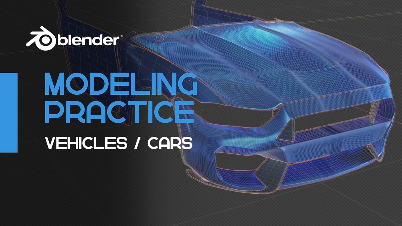 Blender - Modeling Practice - Cars & Vehicles