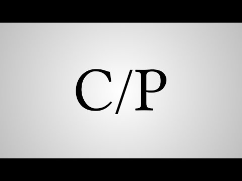 What Does "C/P" Stand For?