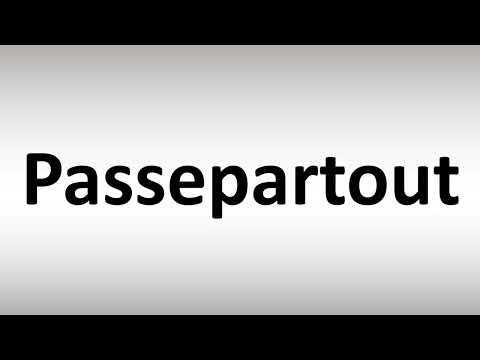 How to Pronounce Passepartout
