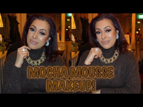 Mocha Mousse Pantone 2025 MAKEUP!