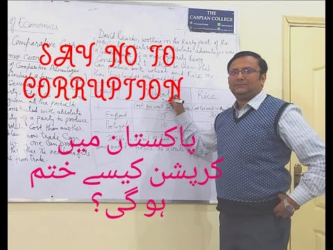 Say No To Corruption in Hindi / Urdu| Economics | Business deals | Sir Khurram Kashan Official