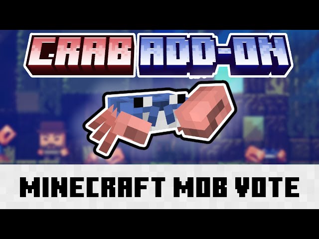 Crab Add-on (Bedrock) Minecraft Mod