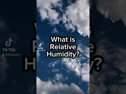 What is Relative Humidity? #weather #facts #science