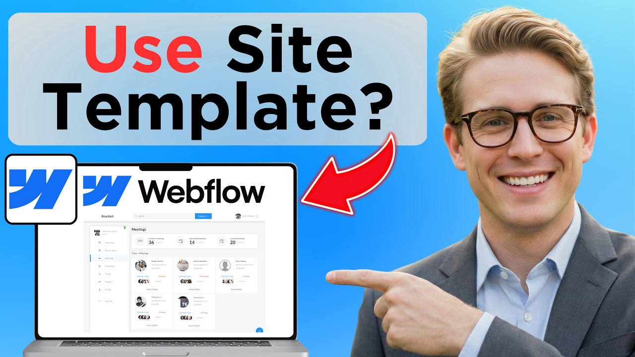 How to Use a Webflow Template (Updated 2026)