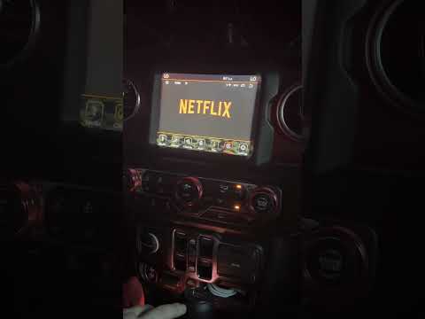 2023 Jeep Gladiator CarPlay Box Install #jeep #carplay #streaming #netflix #apple #android #foryou
