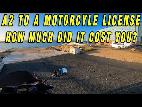 A2 to A Motorcycle Licence Upgrade! How much did it cost you?