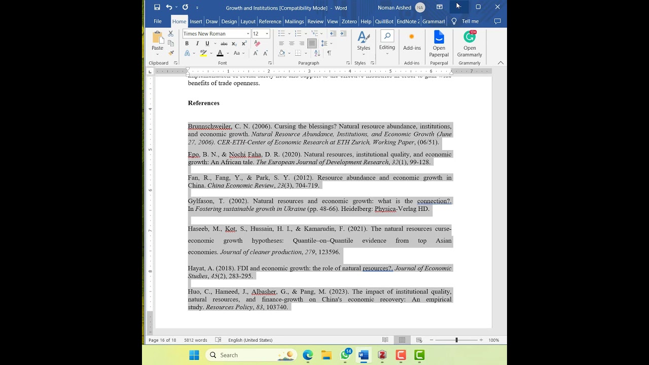 Converting Manual Referencing to Reference Manager - A Quick Guide.