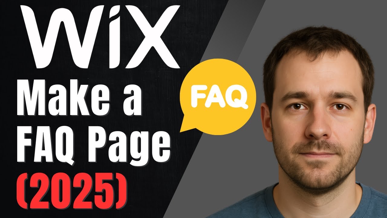How to Create a FAQ Page on Your Wix Website (2025 Tutorial)