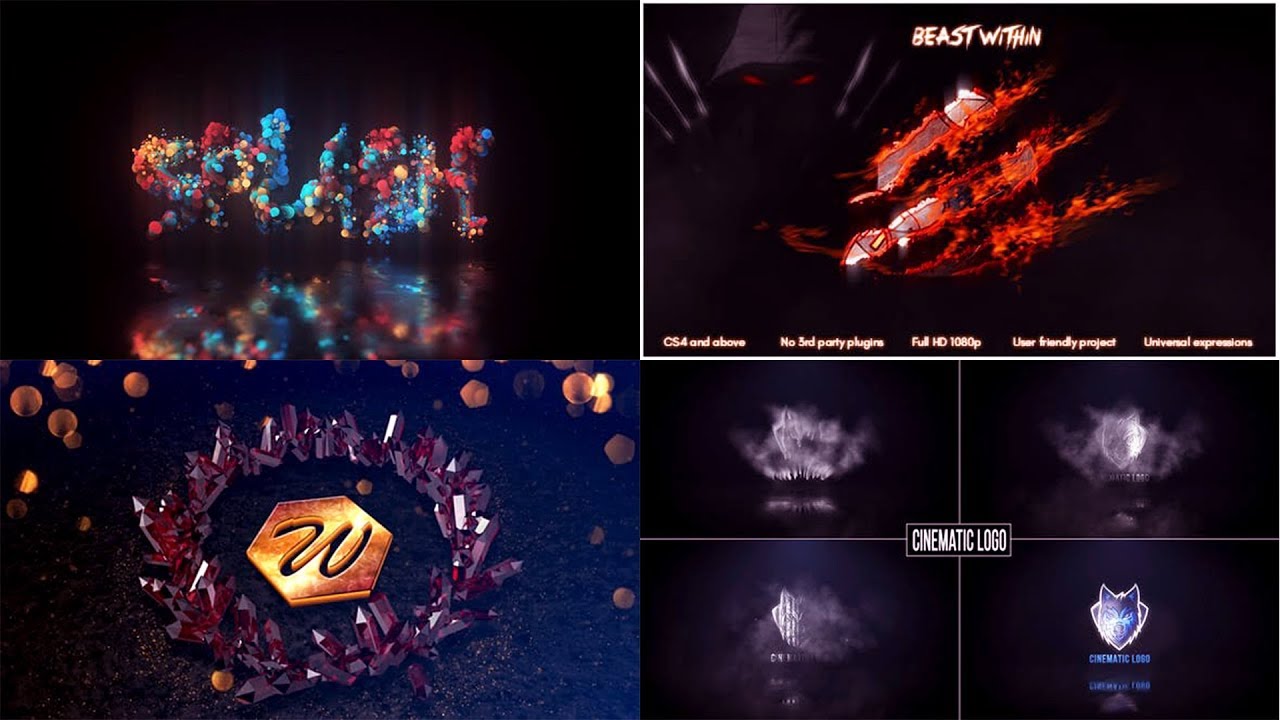 Top 16 LOGO Template After Effects