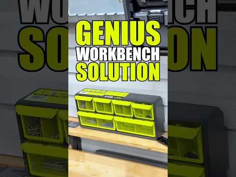 The BEST Workbench for Small Spaces (folds flat)