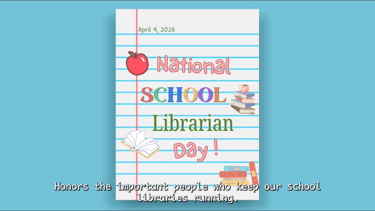 National School Librarian Day 2026