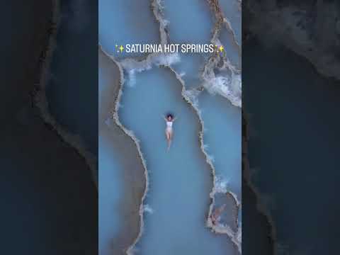 Saturnia Hot Springs Italy