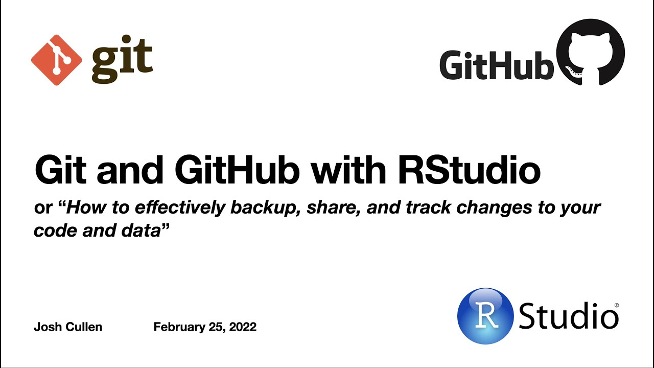 Learn How to Use Git and GitHub with RStudio