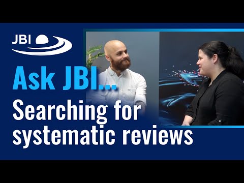 6 Tips for searching for systematic reviews