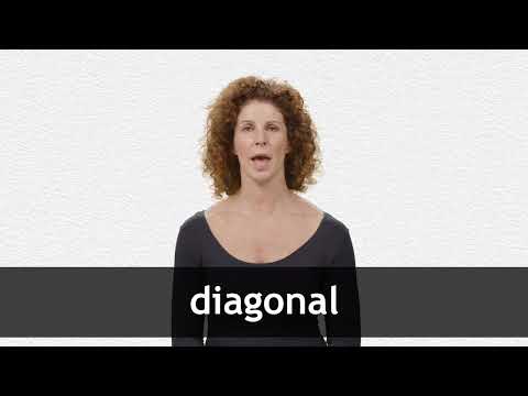 DIAGONAL definition and meaning | Collins English Dictionary