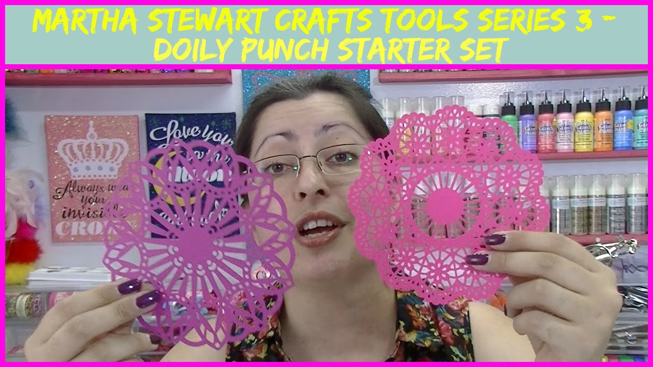 Martha Stewart Crafts Tools Series | #3 Doily Punch Starter Set