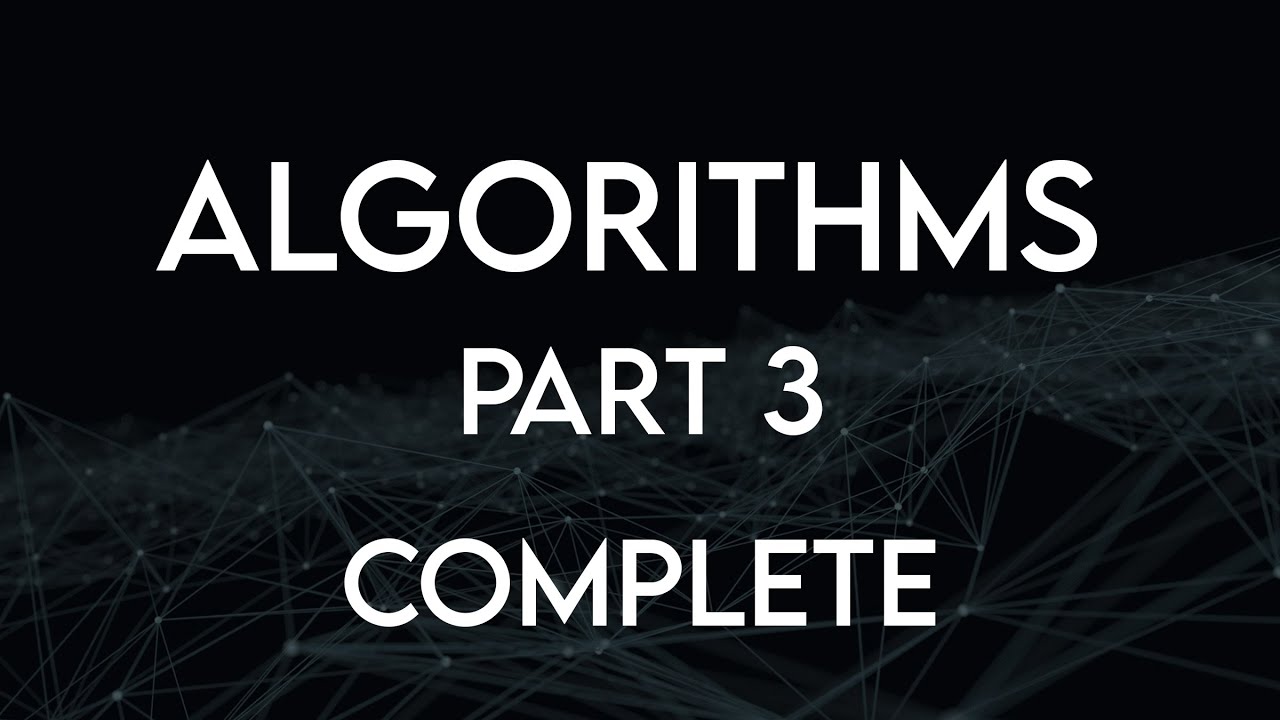 Algorithms part 2 (2/2)