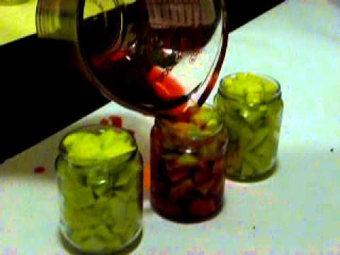 Pickled Mango- the final steps