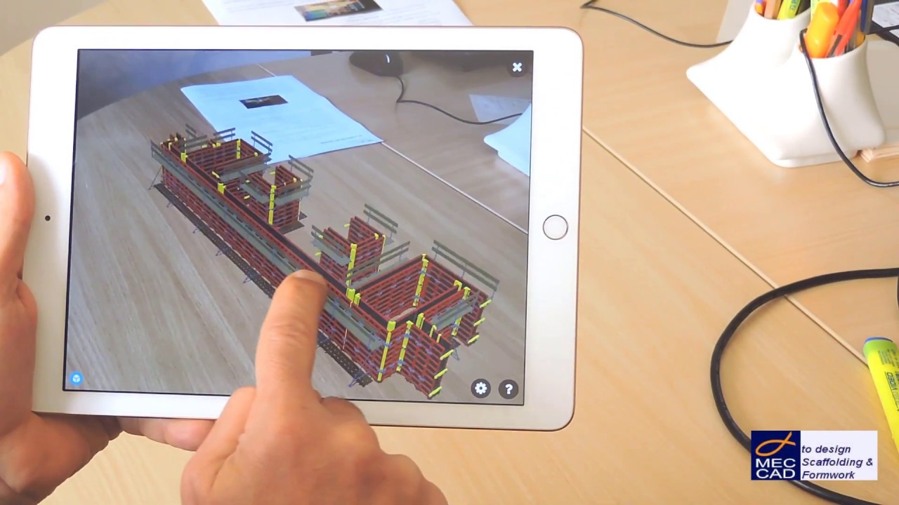 Example of 3D Formwork Drawing with FOR CAD software