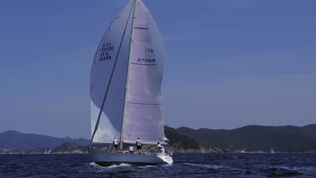 Sparkman&Stephens Swan 47/069 Vanessa at the 2021 S&S Swan Rendez-vous, Marciana Marina, Elba Island