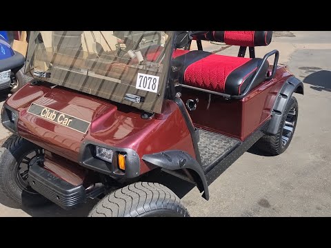 Roy paw hi Quality lithium battery on a club car DS #golfcarts #roypaw #lithiumbatteries