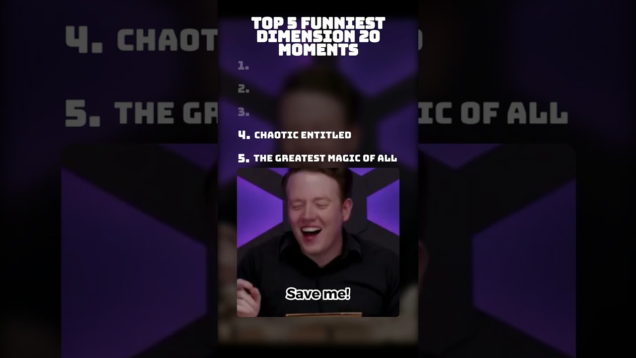 TOP 5 FUNNIEST DIMENSION 20 MOMENTS