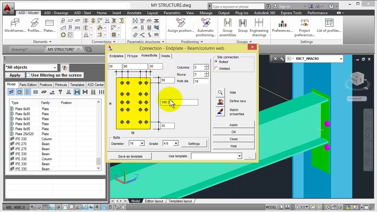 Part 8. AutoCAD Structure Detailing