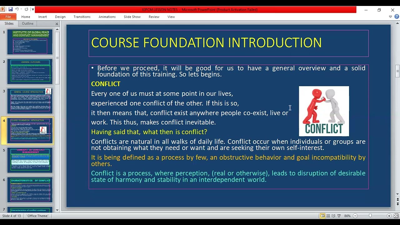 PRE INDUCTION TRAINING DAY 1